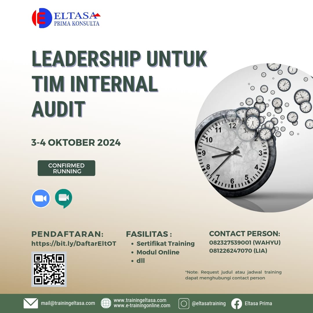 Jadwal Training 2025 - Info Training dan Sertifikasi