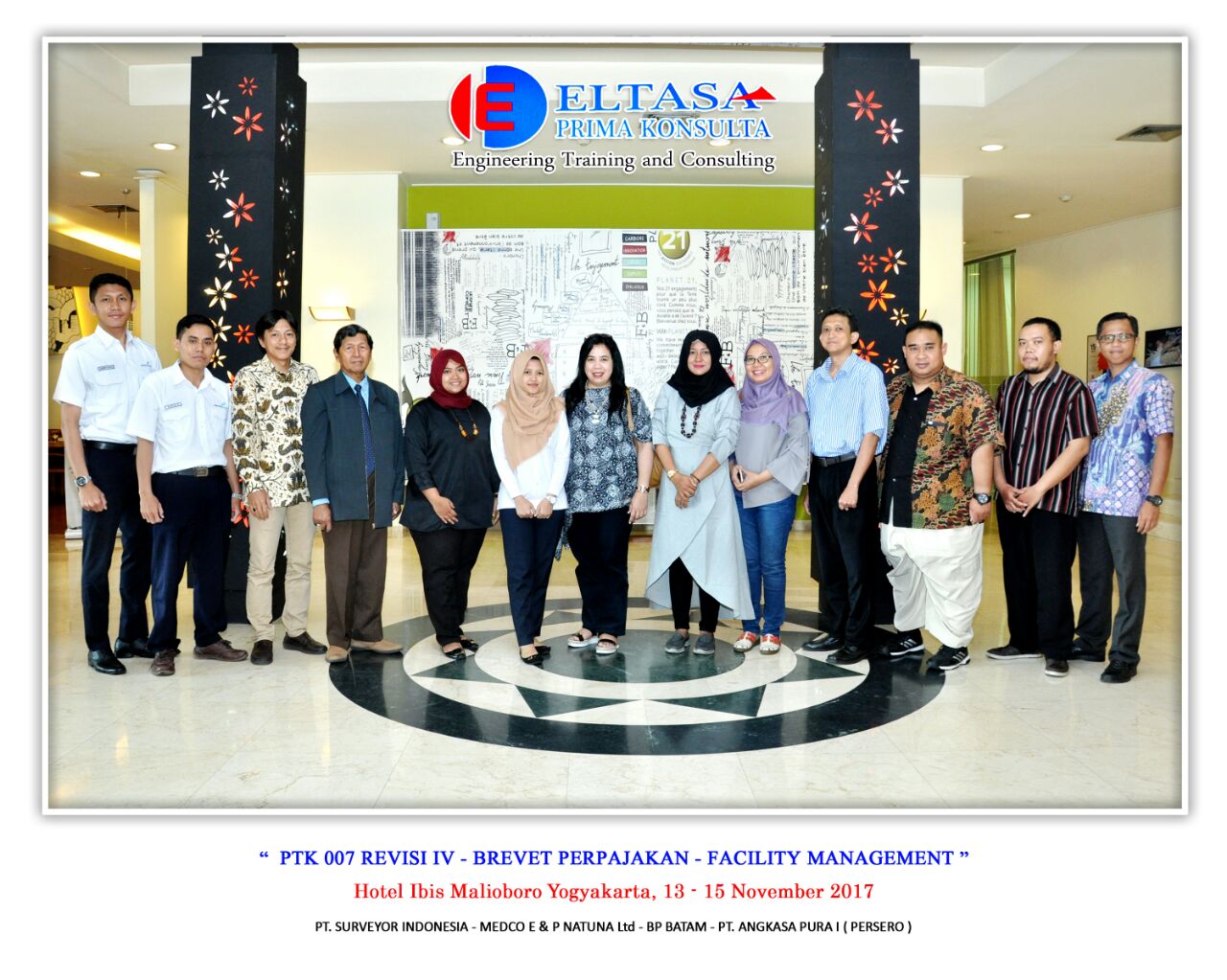 Training Eltasa 13 - 15 November 2017 - TrainingEltasa.com